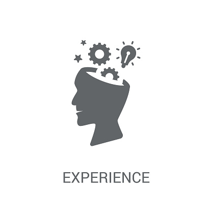 Icona Esperienza Concetto Di Logo Trendy Experience Su Sfondo Bianco ... Icona Esperienza Concetto Di Logo Trendy Experience Su Sfondo Bianco ...