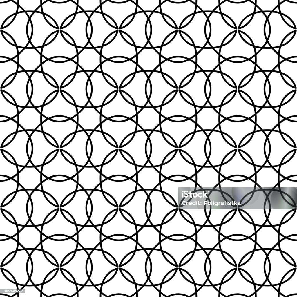 Vetores De Abstrato Sem Costura Padrão Papel De Parede Preto E Cinza