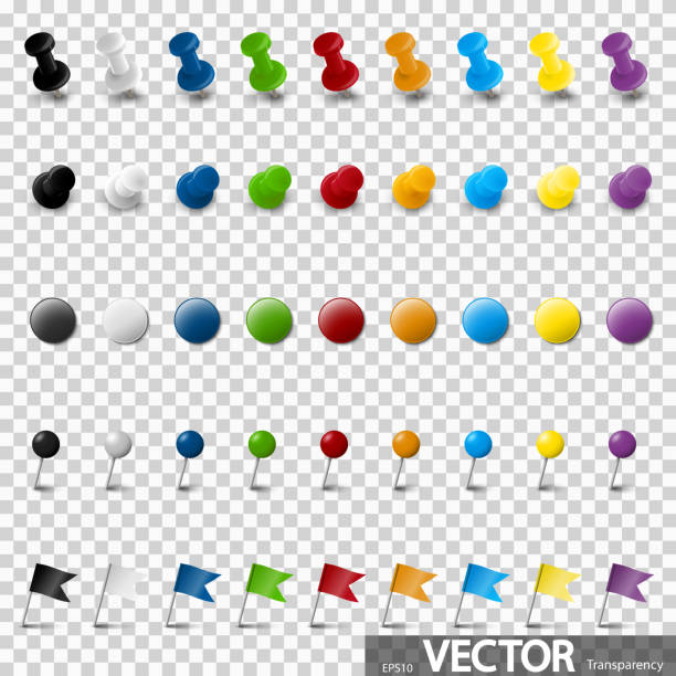 Download Pinboard, Pins, Pin Board. Royalty-Free Stock Illustration ...
