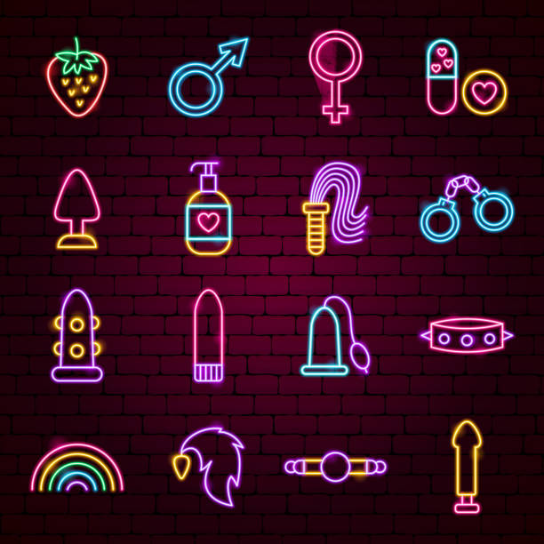 180 Condom Neon Stock Illustrations Royalty Free Vector Graphics
