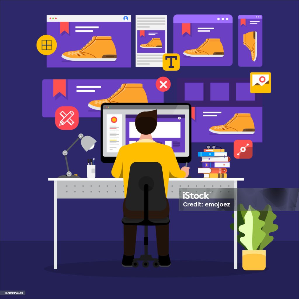 Web Designe And Programmer Stock Illustration - Download Image Now ... Web Designe And Programmer Stock Illustration - Download Image Now ...