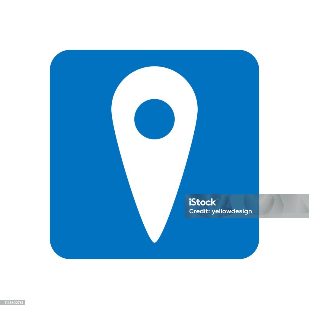 Kaart Aanwijzer Gps Locatiesymbool Vector Locatiepictogram