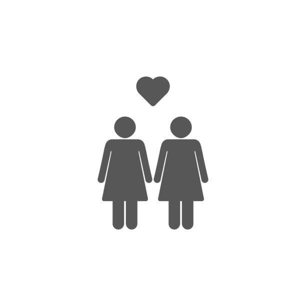 60 Lesbian Girl Silhouette Stock Illustrations Royalty Free Vector