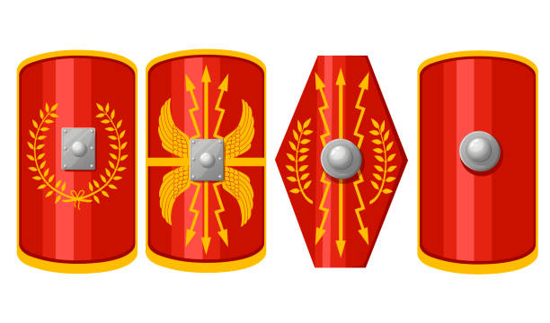 Roman Scutum Shield Vector Free | AI, SVG and EPS