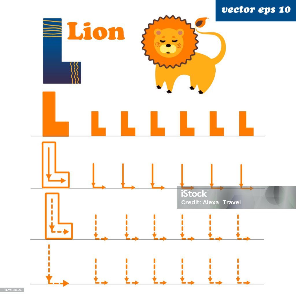 L Huruf Dengan Karakter Singa Kartun Lucu Ilustrasi Stok - Unduh Gambar ... L Huruf Dengan Karakter Singa Kartun Lucu Ilustrasi Stok - Unduh Gambar ...