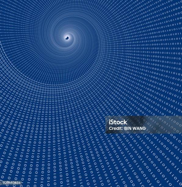 Digitally Encoded 0 1 Binary Space Dot Matrix Stock Illustration ... Digitally Encoded 0 1 Binary Space Dot Matrix Stock Illustration ...