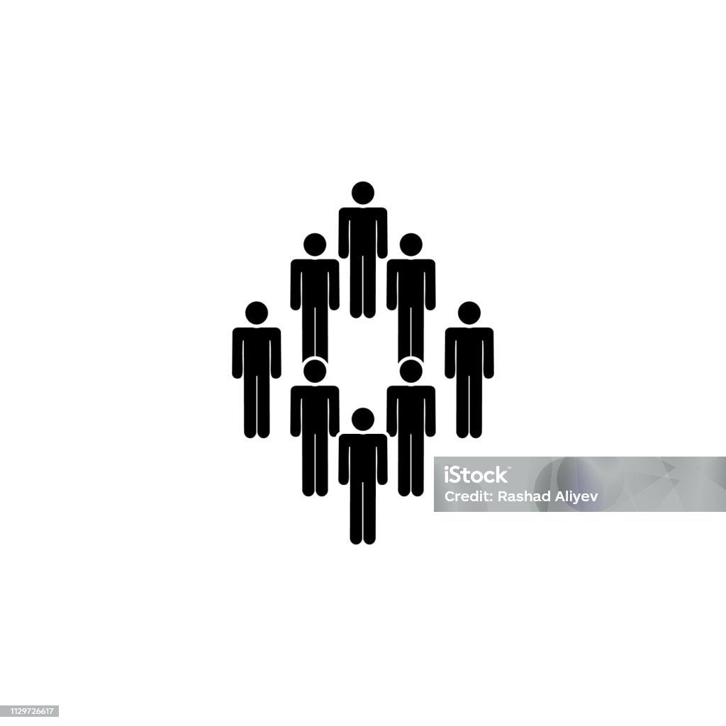 Vetores De Pessoas Ícone Do Grupo Elemento De Um Grupo De Ícone De
