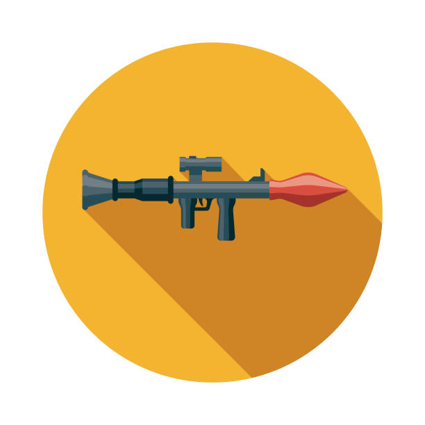 Rpg rocket launcher Clipart Vector PNG , SVG, EPS, PSD, AI