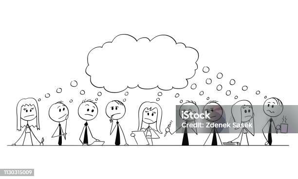 Kartun Tim Pengusaha Besar Saat Brainstorming Ilustrasi Stok - Unduh ... Kartun Tim Pengusaha Besar Saat Brainstorming Ilustrasi Stok - Unduh ...