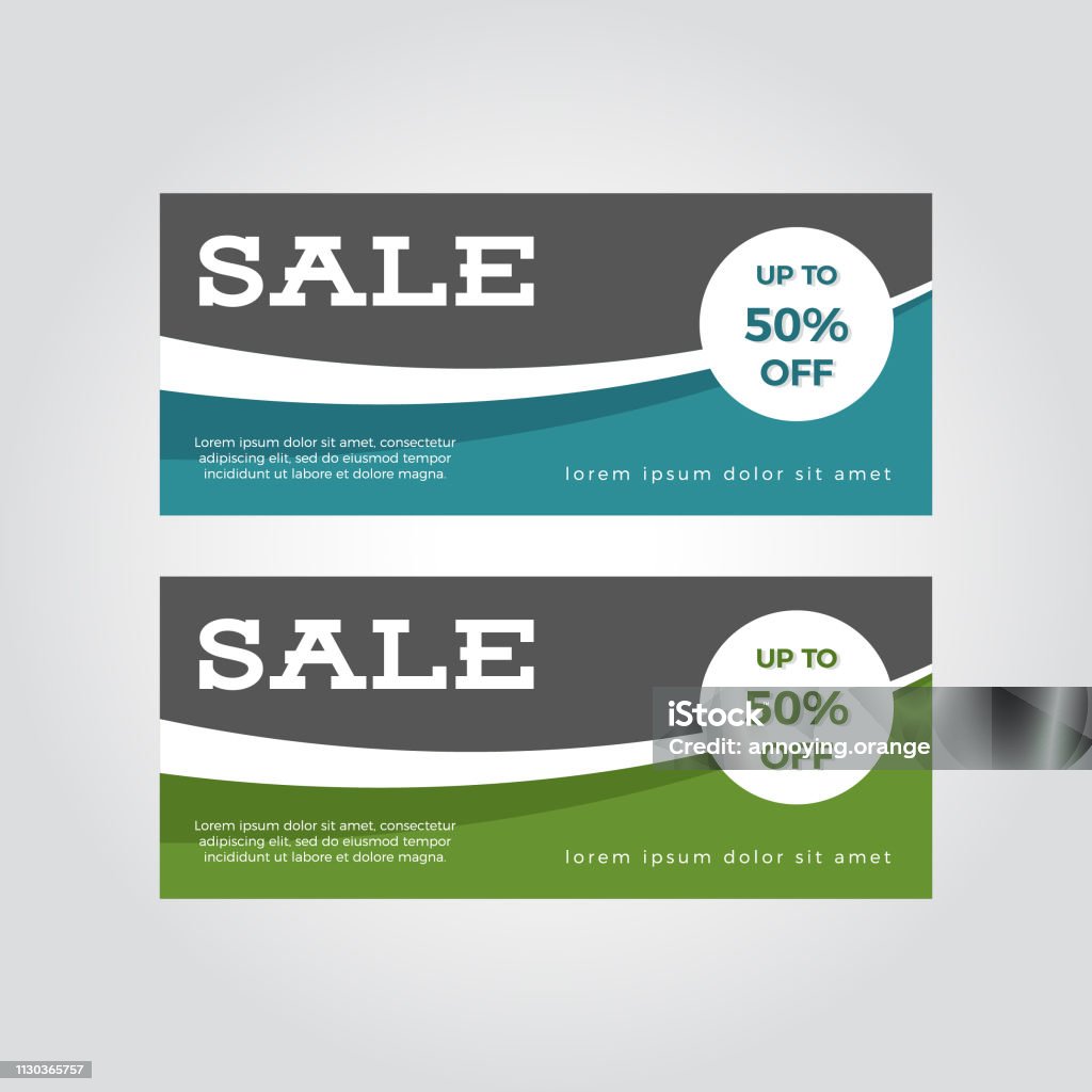Blue Green Web Banner Design Template Stock Illustration - Download ... Blue Green Web Banner Design Template Stock Illustration - Download ...
