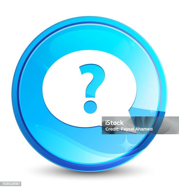 Question Mark Bubble Icon Splash Natural Blue Round Button Stock ... Question Mark Bubble Icon Splash Natural Blue Round Button Stock ...