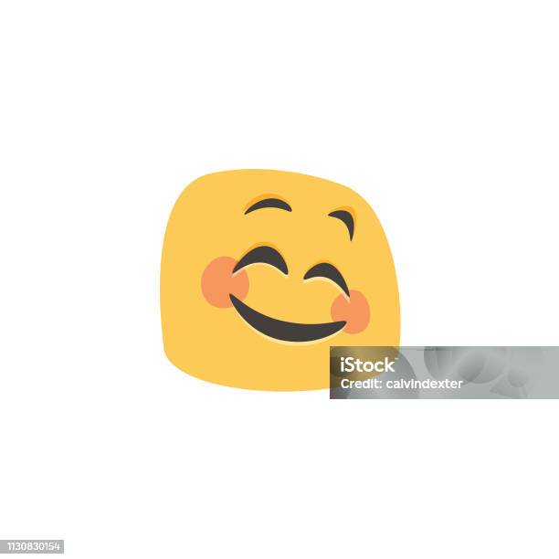 Kartun Bergambar Tangan Emoji Dan Gaya Warnawarni Ilustrasi Stok