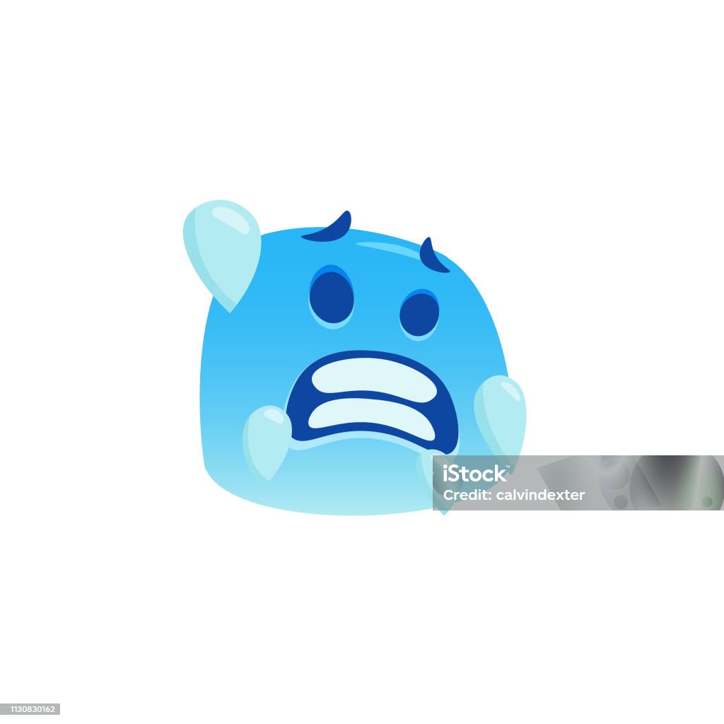 Kartun Bergambar Tangan Emoji Dan Gaya Warnawarni Ilustrasi Stok