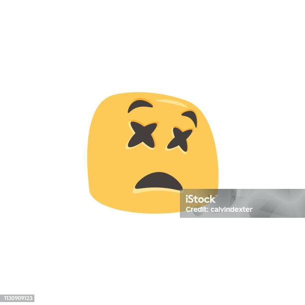 Kartun Bergambar Tangan Emoji Dan Gaya Warnawarni Ilustrasi Stok