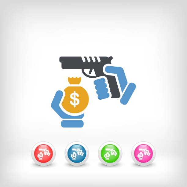 Armed Robber Illustrations Royalty Free Vector Graphics And Clip Art