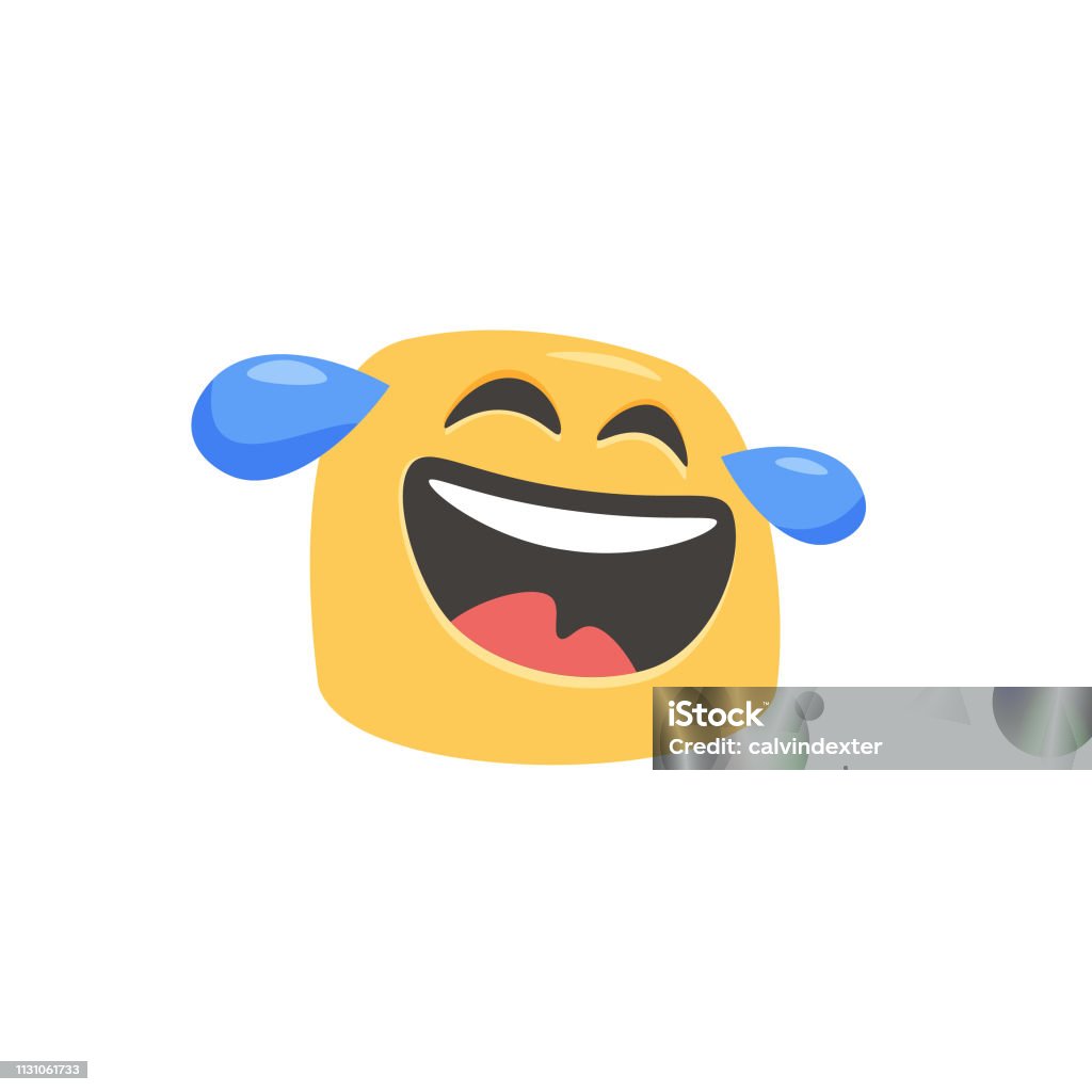 Kartun Bergambar Tangan Emoji Dan Gaya Warnawarni Ilustrasi Stok