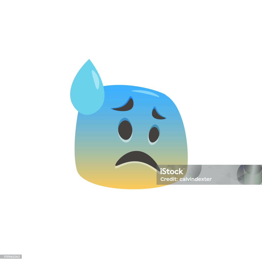 Kartun Bergambar Tangan Emoji Dan Gaya Warnawarni Ilustrasi Stok