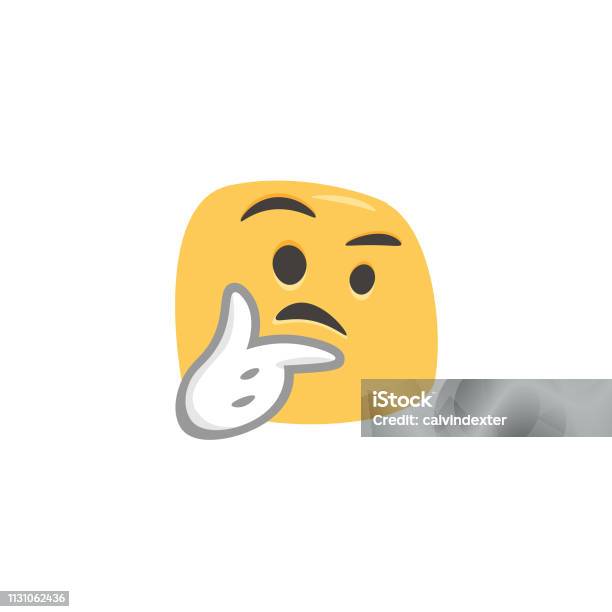 Kartun Bergambar Tangan Emoji Dan Gaya Warnawarni Ilustrasi Stok