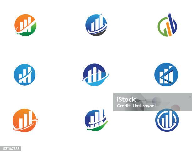 Illustration De Concept Vectoriel De Logo Et De Symboles De Finance
