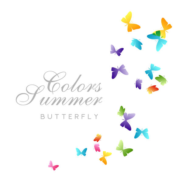 60 Monarch Butterflies Swarm Stock Illustrations Royalty Free Vector
