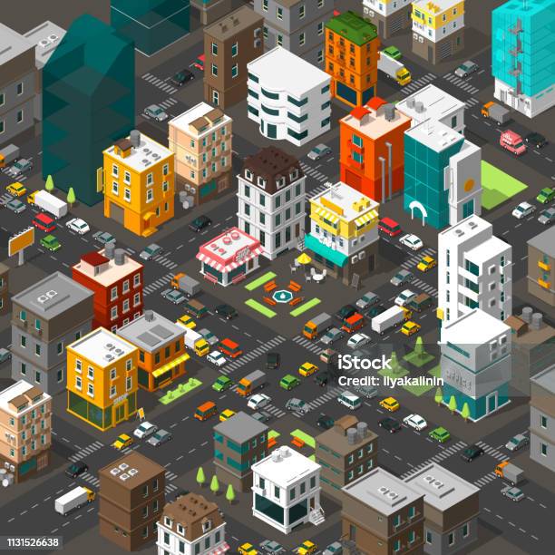 Kota Isometrik Vektor Distrik Kota Kartun Jalan Persimpangan Jalan 3d ... Kota Isometrik Vektor Distrik Kota Kartun Jalan Persimpangan Jalan 3d ...
