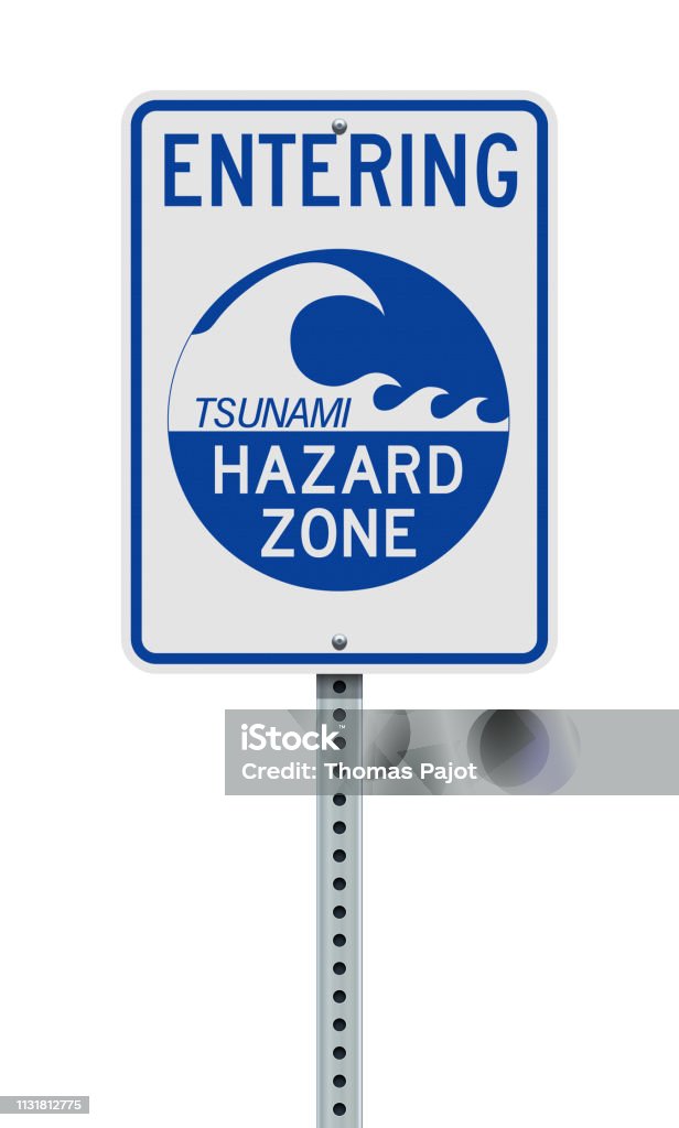 Memasuki Tanda Zona Bahaya Tsunami Ilustrasi Stok - Unduh Gambar ... Memasuki Tanda Zona Bahaya Tsunami Ilustrasi Stok - Unduh Gambar ...