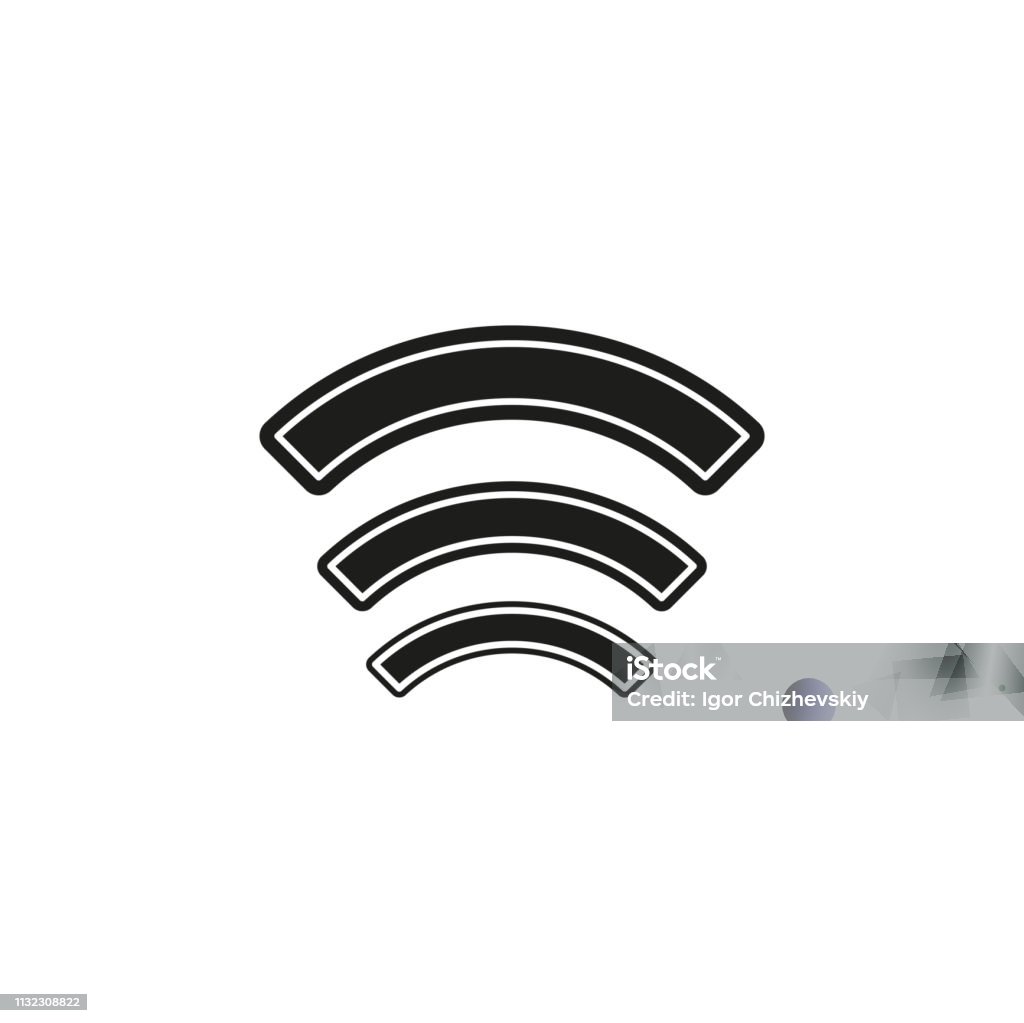 Ikon Nirkabel Dan Wifi Simbol Jaringan Nirkabel Vektor Nirkabel Dan Wifi Ilustrasi Stok Unduh