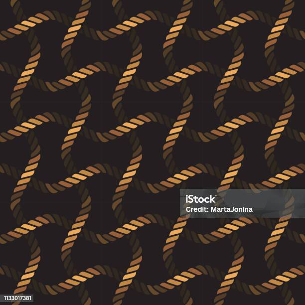 Seamless Nautical Rope Pattern Stock Illustration - Download Image Now ... Seamless Nautical Rope Pattern Stock Illustration - Download Image Now ...