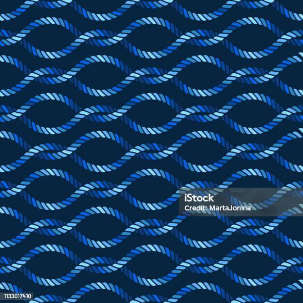 Seamless Nautical Rope Pattern Stock Illustration - Download Image Now ... Seamless Nautical Rope Pattern Stock Illustration - Download Image Now ...