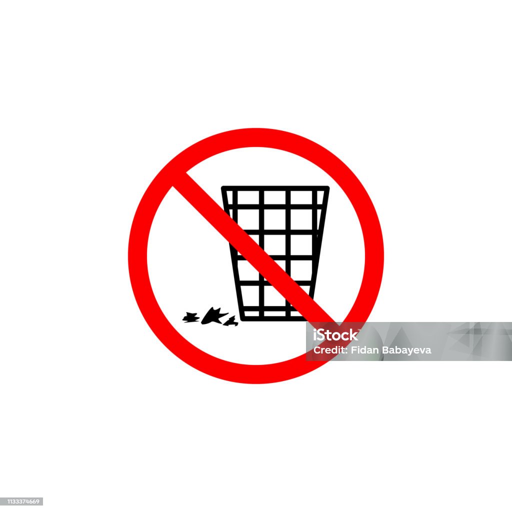 Beyaz Arka Planda Yasak Kirletme Simgesi Web Logo Mobil Uygulama Ui Ux ... Beyaz Arka Planda Yasak Kirletme Simgesi Web Logo Mobil Uygulama Ui Ux ...