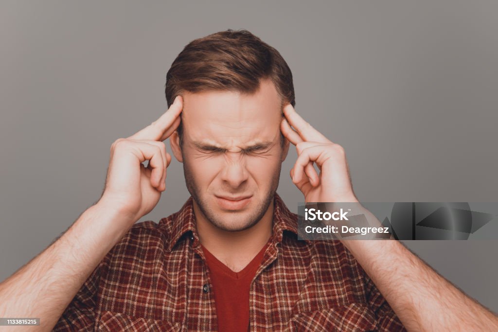 Handsome Depressed Young Man Thunking About Way Of Solving His Problems ... Handsome Depressed Young Man Thunking About Way Of Solving His Problems ...