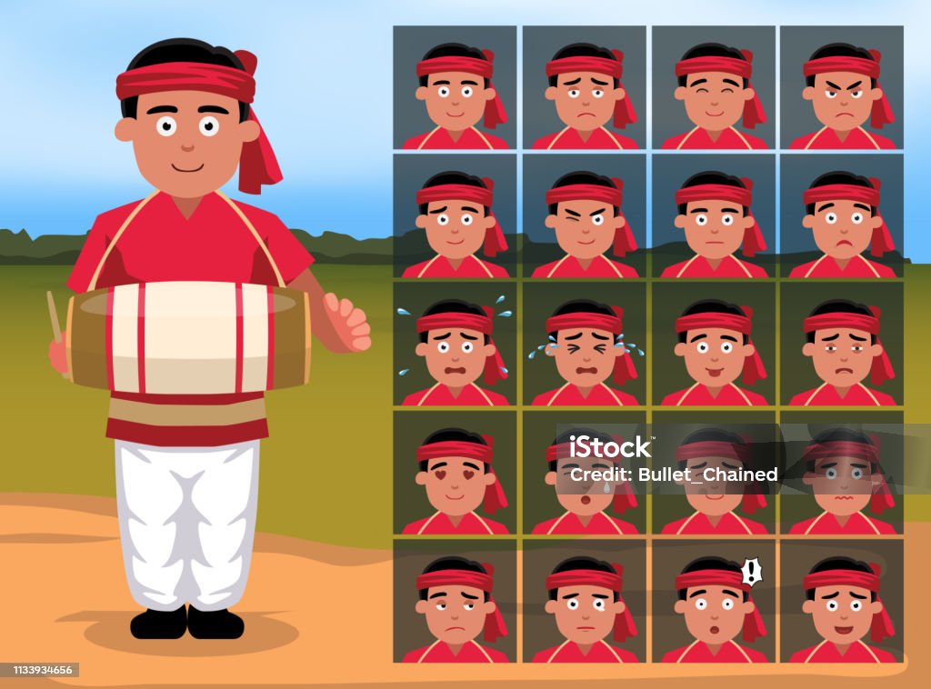 Bihu Indian Man Cartoon Emotion Faces Vector Illustration01 Stock ... Bihu Indian Man Cartoon Emotion Faces Vector Illustration01 Stock ...