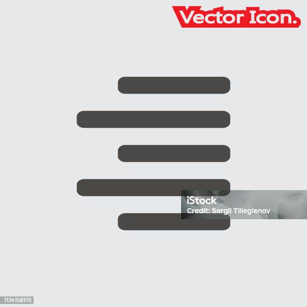 Simbol Tanda Terisolasi Ikon Teks Dan Gaya Datar Untuk Desain Aplikasi
