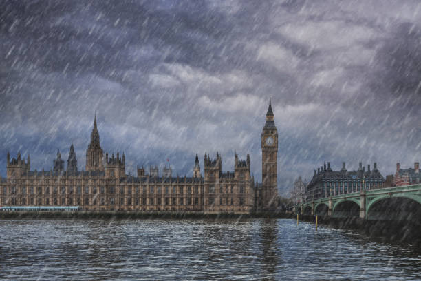 Free Stock Photo of Iconic Big Ben against a cloudy sky | Download Free ...