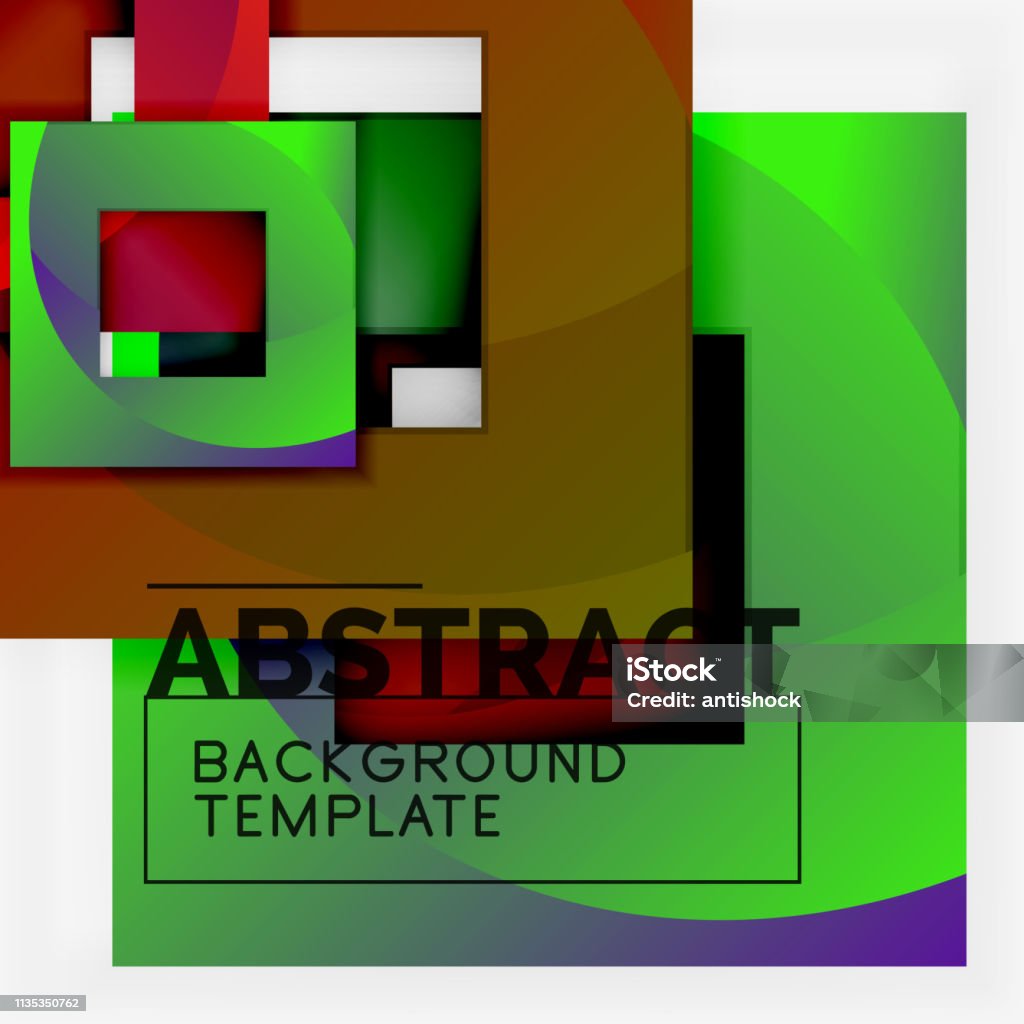 Modern Geometric Abstract Background Stock Illustration Download