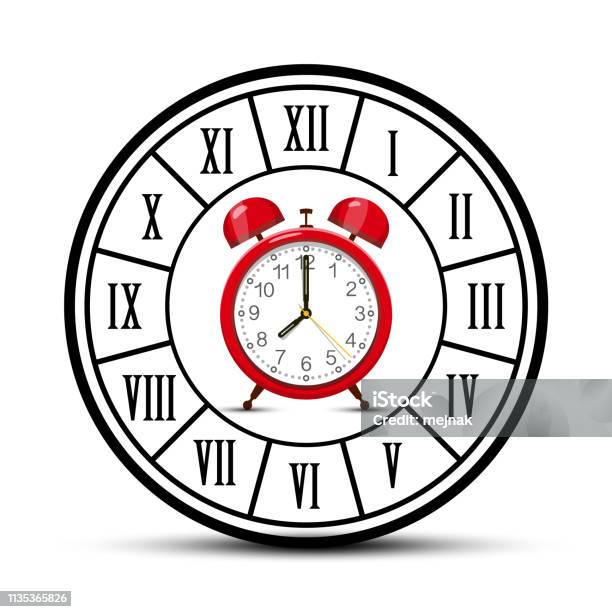 Symbole De Lhorloge Icône De Temps Vecteurs Libres De Droits Et Plus D