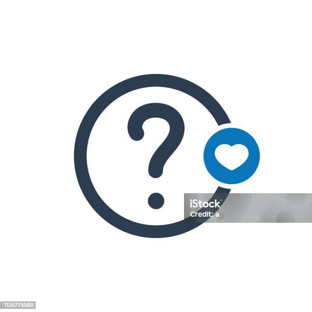 Icône Daide Avec Le Signe De Coeur Icône Daide Et Favori Comme Amour