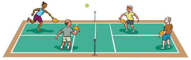 [90] Pickleball Clipart Vector PNG , SVG, EPS, PSD, AI