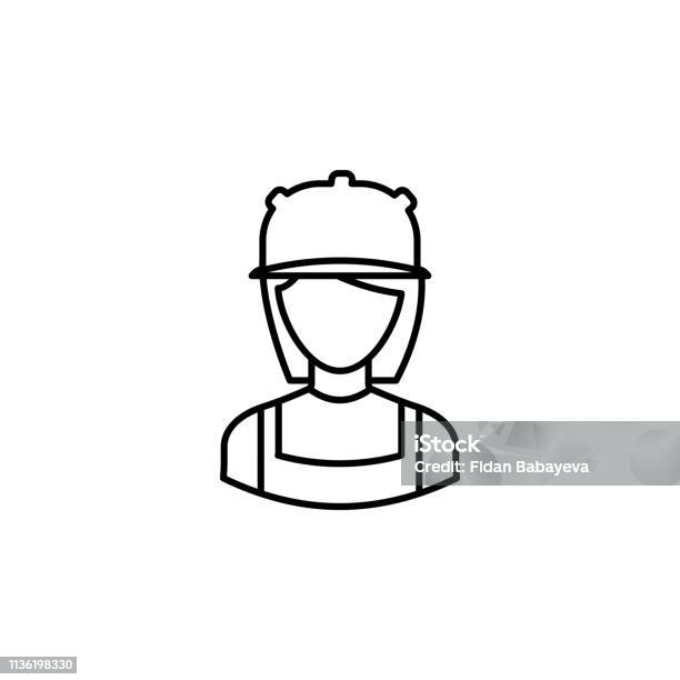 Icône De Contour Davatar Builder Les Signes Et Les Symboles Peuvent