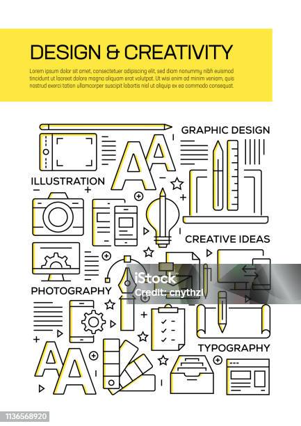Desain Dan Kreativitas Konsep Desain Sampul Gaya Garis Untuk Laporan