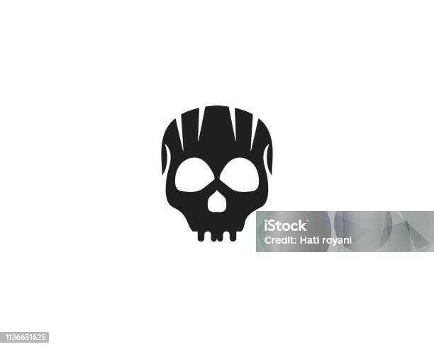 Skull Head Logo And Symbol Vectors Stock Illustration Download Image