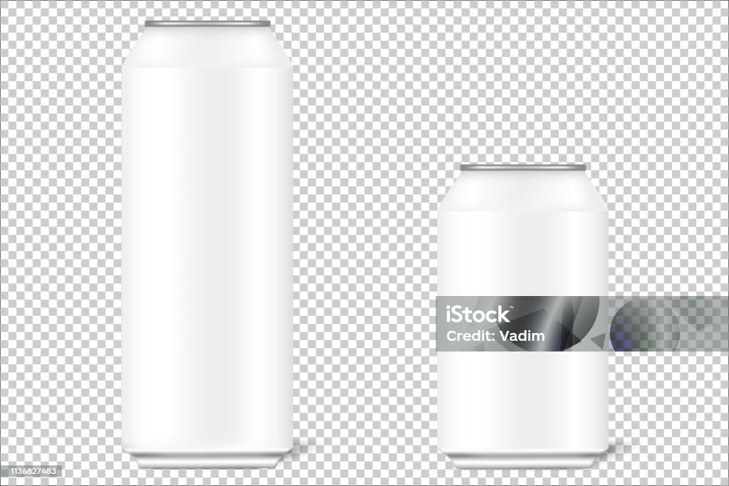 Mock Up 3d Kaleng 330 Ml Dan 500 Ml Untuk Bir Alkohol Minuman Ringan Minuman Berkarbonasi Cola