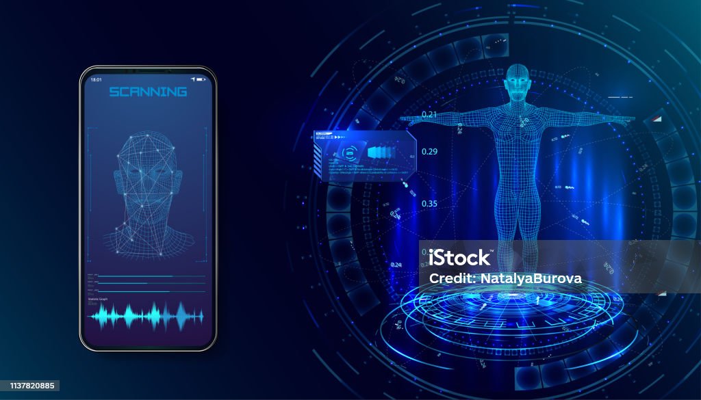 Robot Identifikasi Biometrik Atau Konsep Sistem Pengenalan Wajah Konsep ... Robot Identifikasi Biometrik Atau Konsep Sistem Pengenalan Wajah Konsep ...