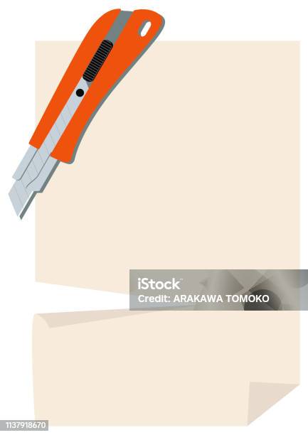 Ilustrasi Alat Tulis Ilustrasi Gambar Pisau Cutter Clip Art Dari Alat Tulis Pisau Cutter Dan
