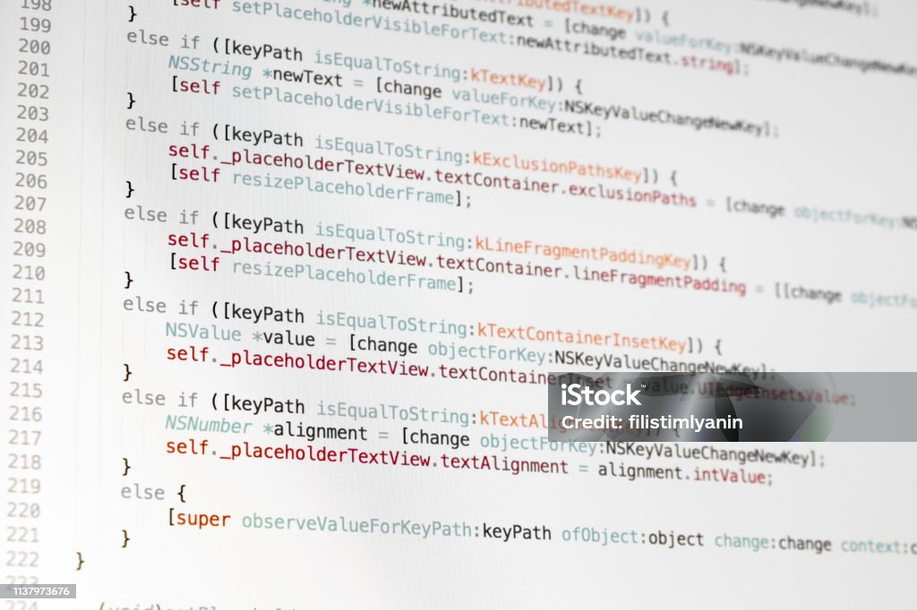 Coding Programmer Abstract Background Computer Language Script Code On 0874