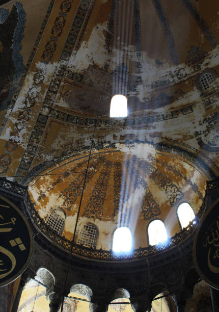 Free Stock Photo of Light beams through windows of Hagia Sophia Grand ...