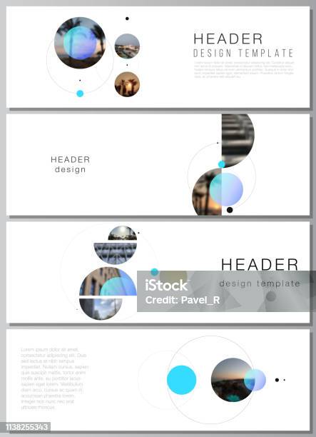 Tata Letak Vektor Minimalis Header Templat Desain Banner Konsep ... Tata Letak Vektor Minimalis Header Templat Desain Banner Konsep ...
