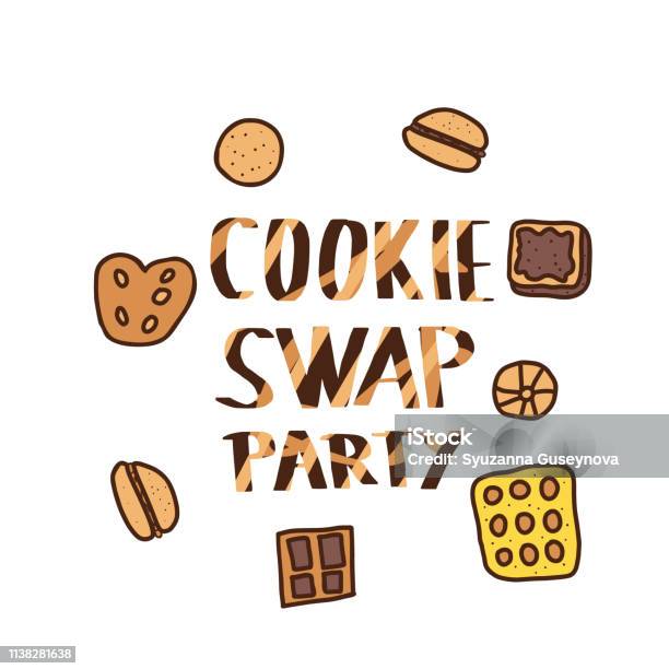 Cookie Swap Huruf Desain Konsep Vektor Ilustrasi Stok - Unduh Gambar ... Cookie Swap Huruf Desain Konsep Vektor Ilustrasi Stok - Unduh Gambar ...