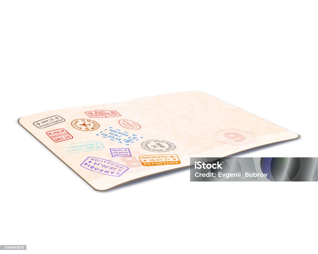 Buka Paspor Asing Dengan Stempel Imigrasi Berwarnawarni Dokumen ... Buka Paspor Asing Dengan Stempel Imigrasi Berwarnawarni Dokumen ...