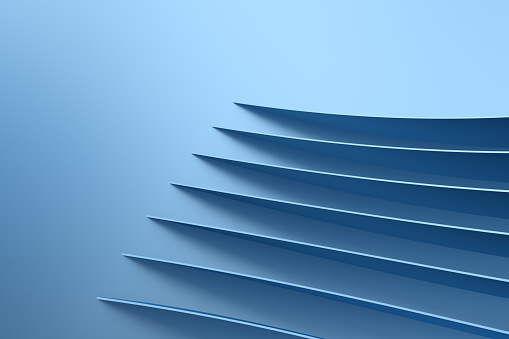 Rendering 3d Permukaan Logam Biru Dan Latar Belakang Desain Grafis Foto